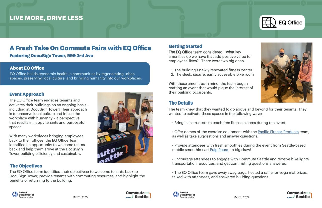 Business Case Studies - Commute Seattle