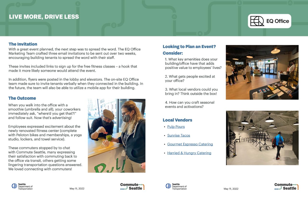 Business Case Studies - Commute Seattle